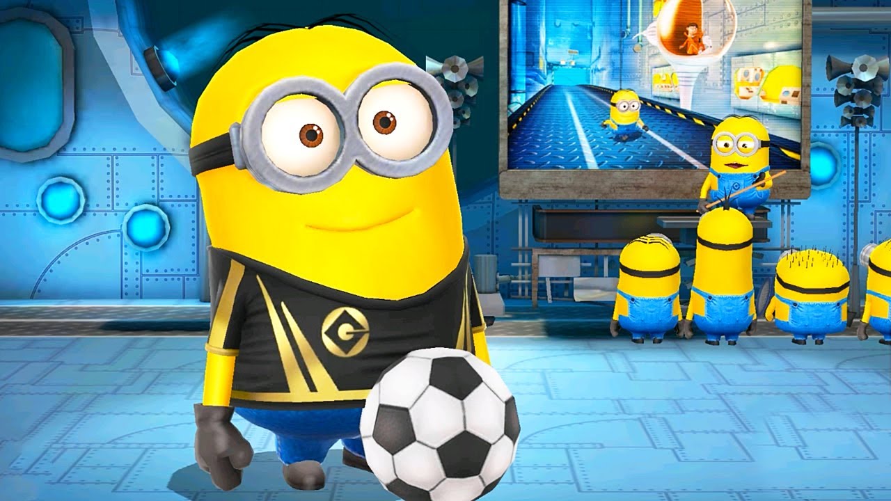 Soccer minion Vs Vector the boss ! Old Despicable me minion rush ...