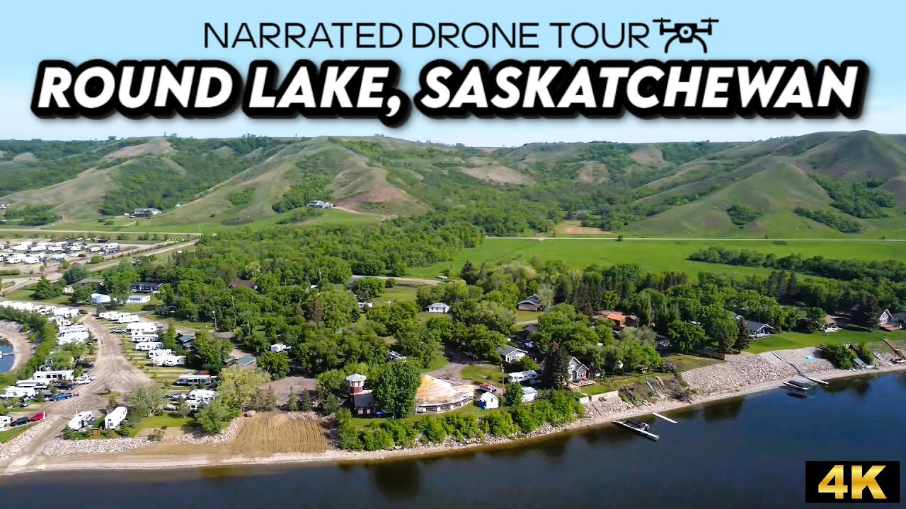 Explore Round Lake, Saskatchewan: A 4K Drone Adventure Over Canada's ...