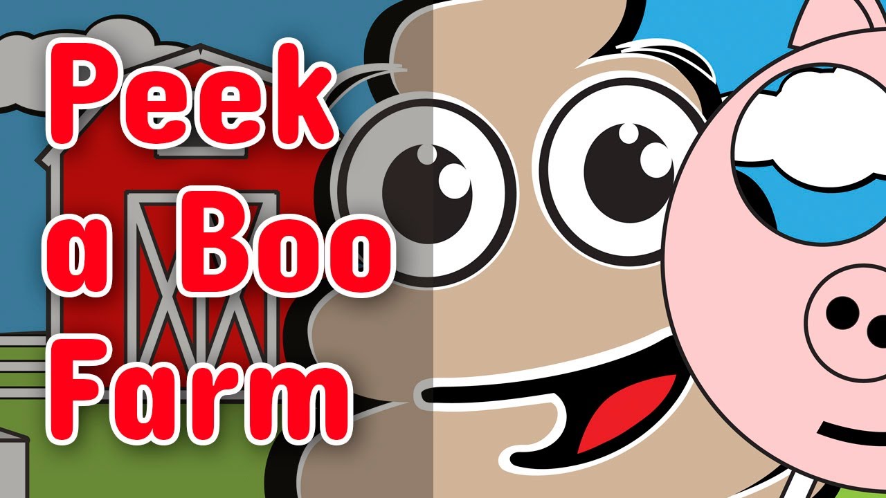 UCanPoo - Peek-a-Boo Farm - Barnyard Animals - Kids Game - Audio Book ...