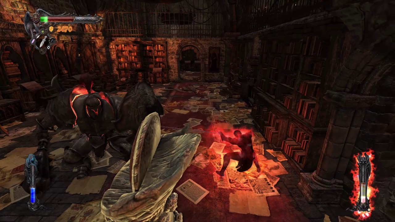 Castlevania Lords of Shadow - Chapter 5 - Mission 4 - Abbey Library ...