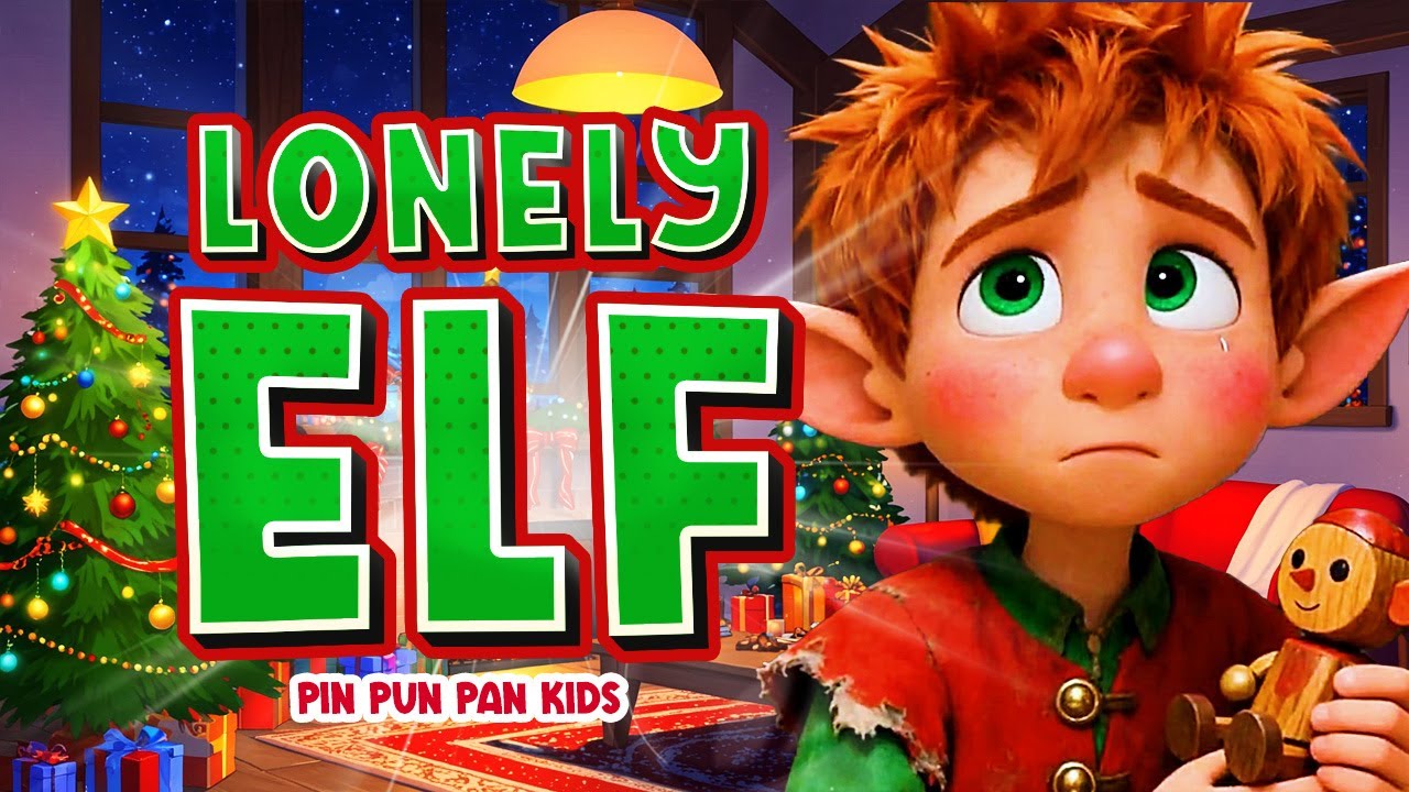 🧝🎄LONELY ELF - Kids Christmas Party Song🎄🧝‍♂️ #video #christmas #elf # ...