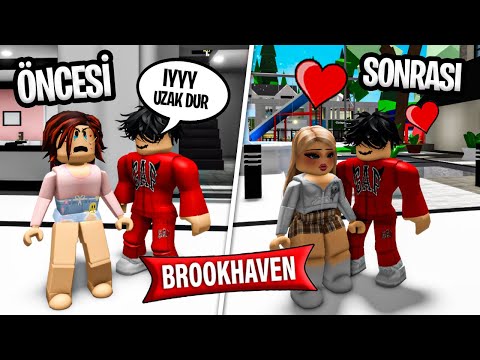 ÇİRKİN KIZ OLUP TROLLEDİM ( SONRADAN GÜZELLEŞTİM ) ROBLOX BROOKHAVEN🏡RP
