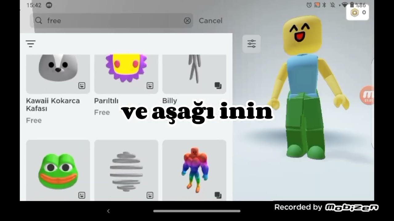 roblox bedava korblox - YouTube