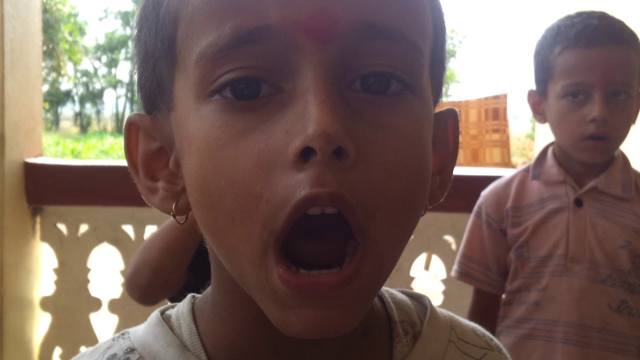 Nepali child crying when studying ( kosika khanal ) - YouTube