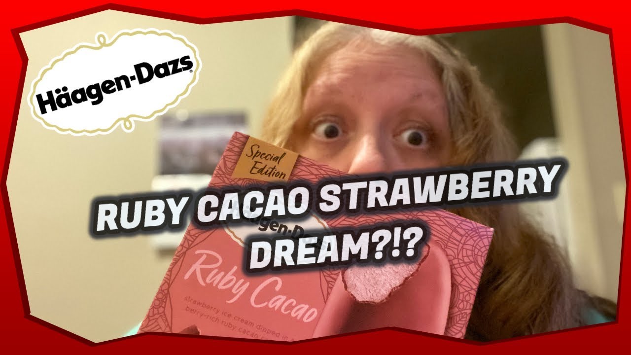 Special Edition Häagen-Dazs Ruby Cacao - YouTube