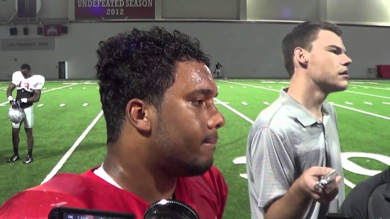 Marcus Baugh Talks His Maturity and Development - YouTube