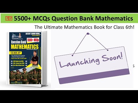 5500 + Mathematics Best Book for Sainik & Military RMS School Entrance ...