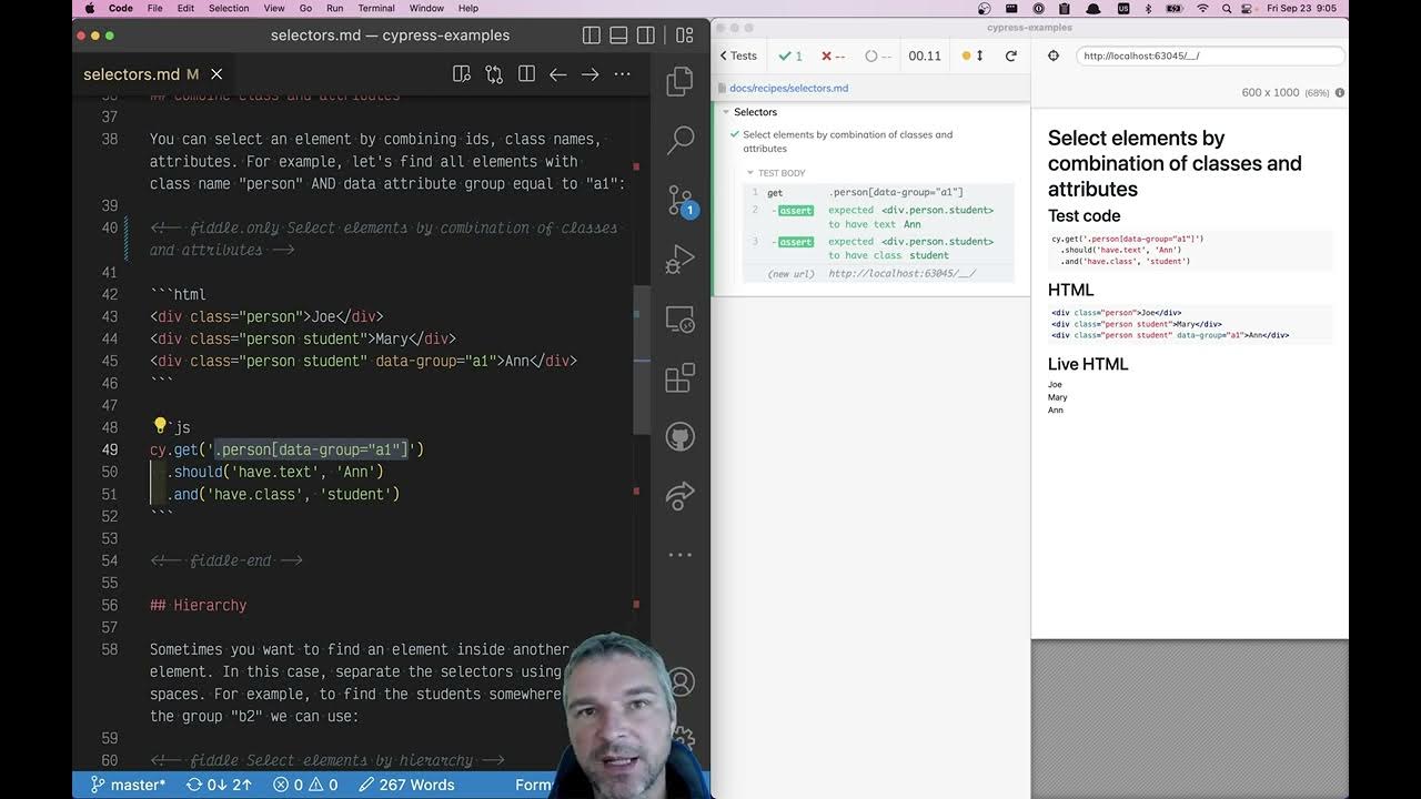 Css And jQuery Selectors In Cypress - YouTube