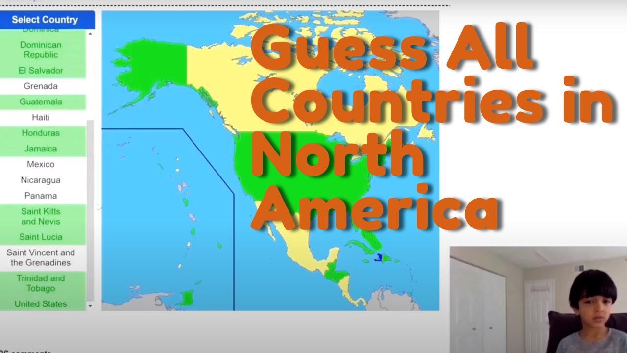 Can I Guess All Countries in North America? | Quiz - YouTube