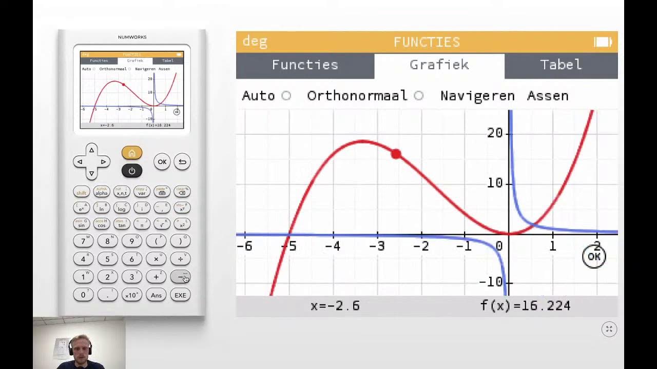 Introductie webinar voor de NumWorks grafische rekenmachine - YouTube