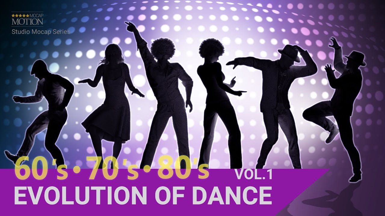 Evolution of Dance Vol.1 - 60's, 70's, 80's Dance Motion for iClone ...