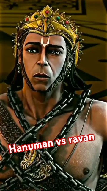 hanuman vs ravan💪💪#facts #amanzingfacts #shorts #hanumanstatus ...