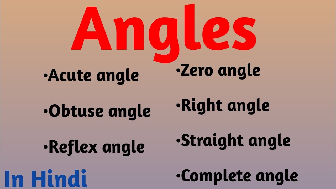 How angles form | definition of angle. - YouTube