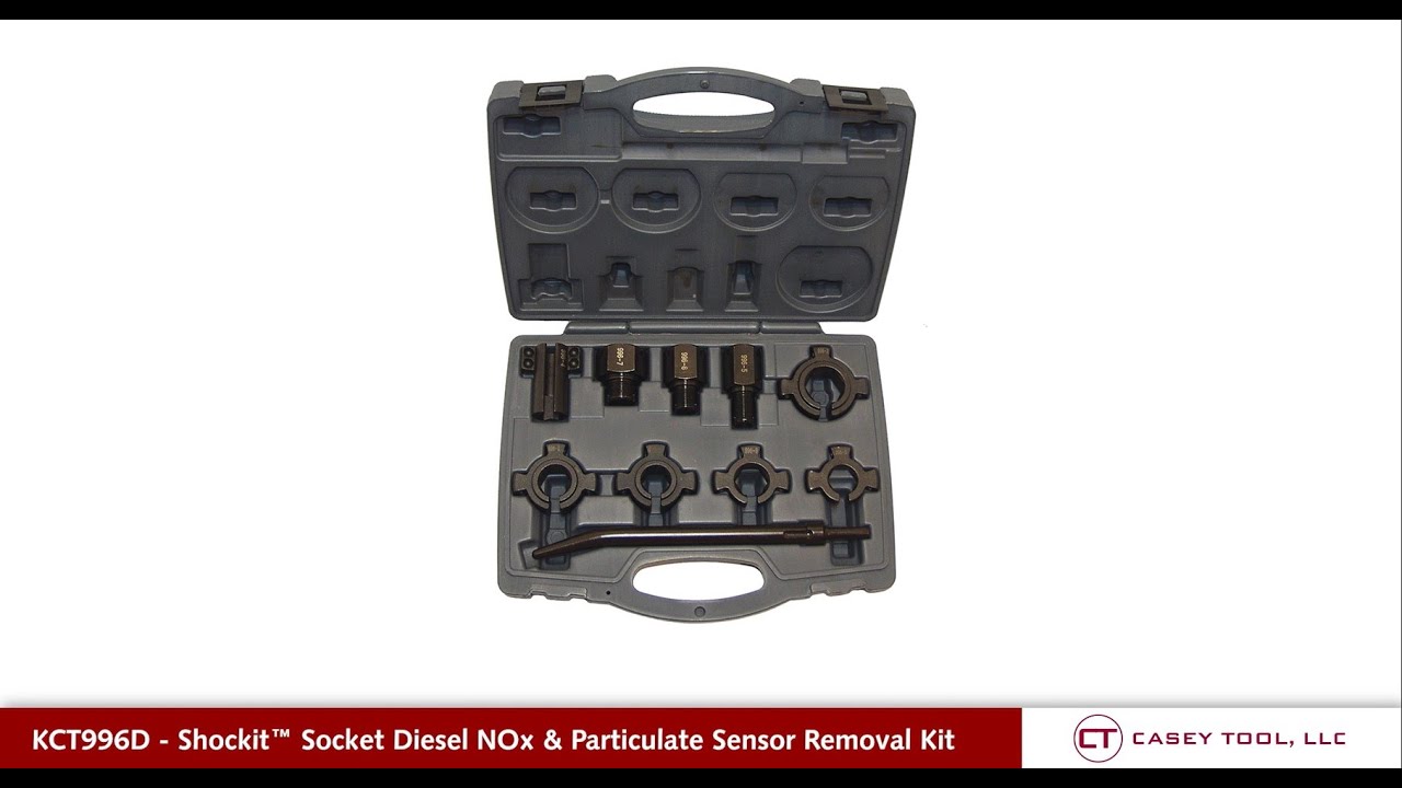 KCT996D – Shockit™ Socket Diesel NOx & Particulate Sensor Removal Kit ...