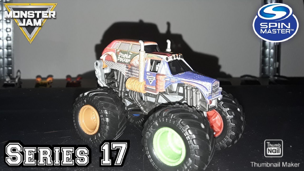 Spin Master Monster Jam: Double Decker (Series 17) Unboxing & Review ...