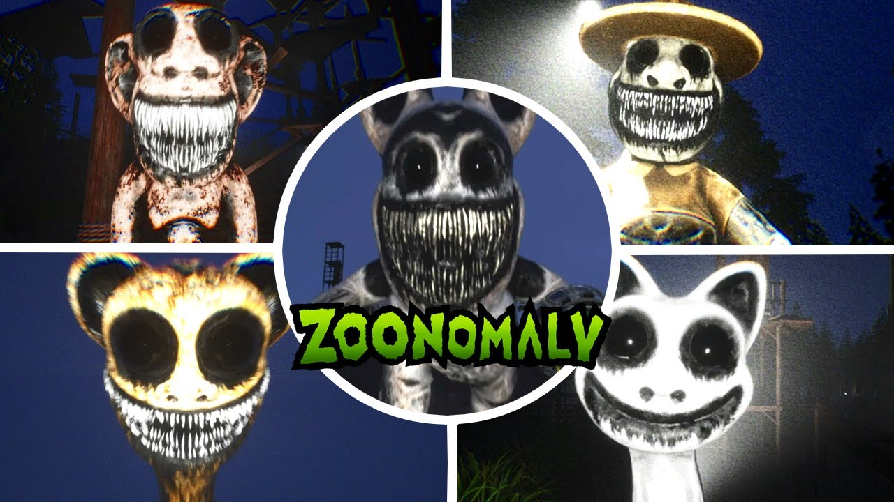 ZOONOMALY - Jumpscares & Monsters (Showcase) - YouTube