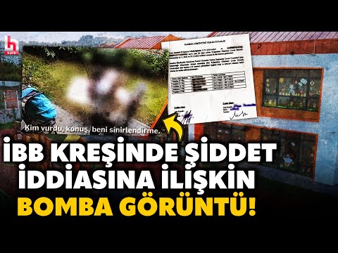 İBB KREŞİNDE ŞİDDET KUMPASI ÇÖKTÜ! Çocuğun bedenindeki izler anneye derhal bildirilmiş! İşte o anlar