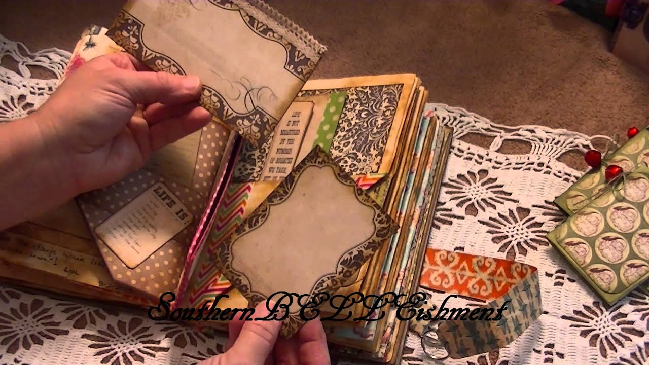 Funky Chunky Junk Journal - YouTube