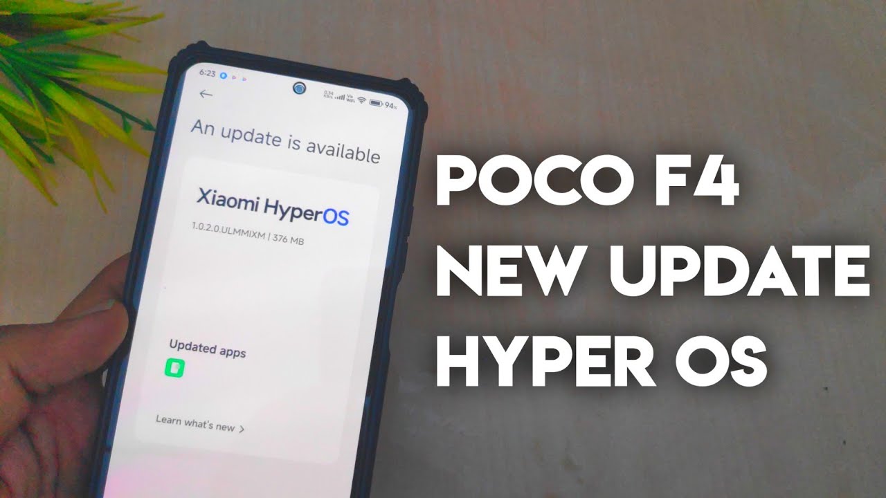 Poco F4 New Hyper OS Update Rollout | Poco F4 Hyper OS 2.0 Update | New ...