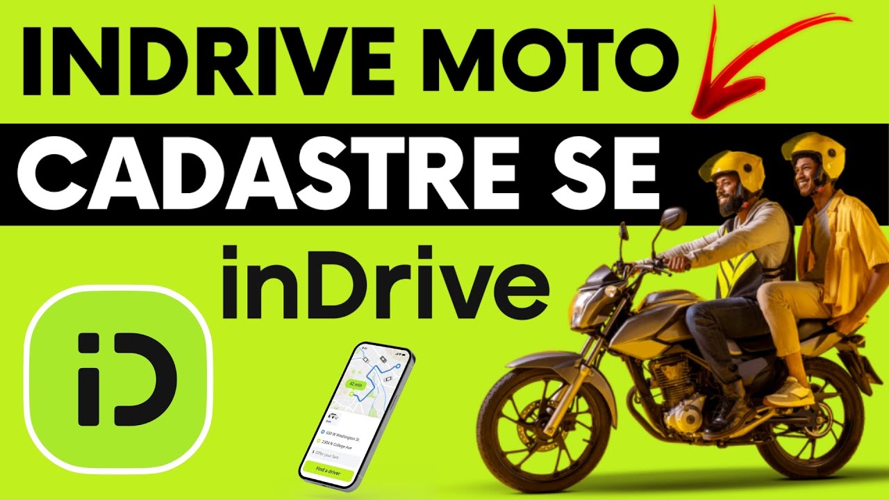 Como Se Cadastrar na inDriver Moto Pelo Celular: (Cadastro na inDrive Moto) - YouTube