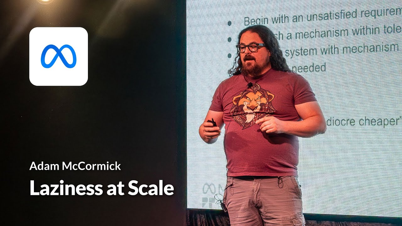 Laziness at Scale - YouTube