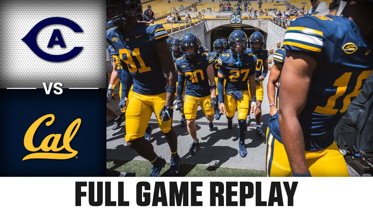 UC Davis vs. Cal Full Game Replay | 2024 ACC Football - YouTube