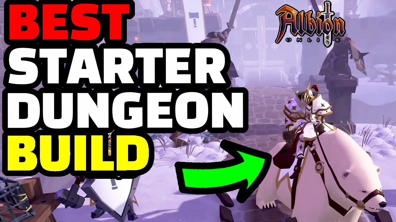 Albion Online - Solo Dungeon Farming With The Best Starter Build - YouTube