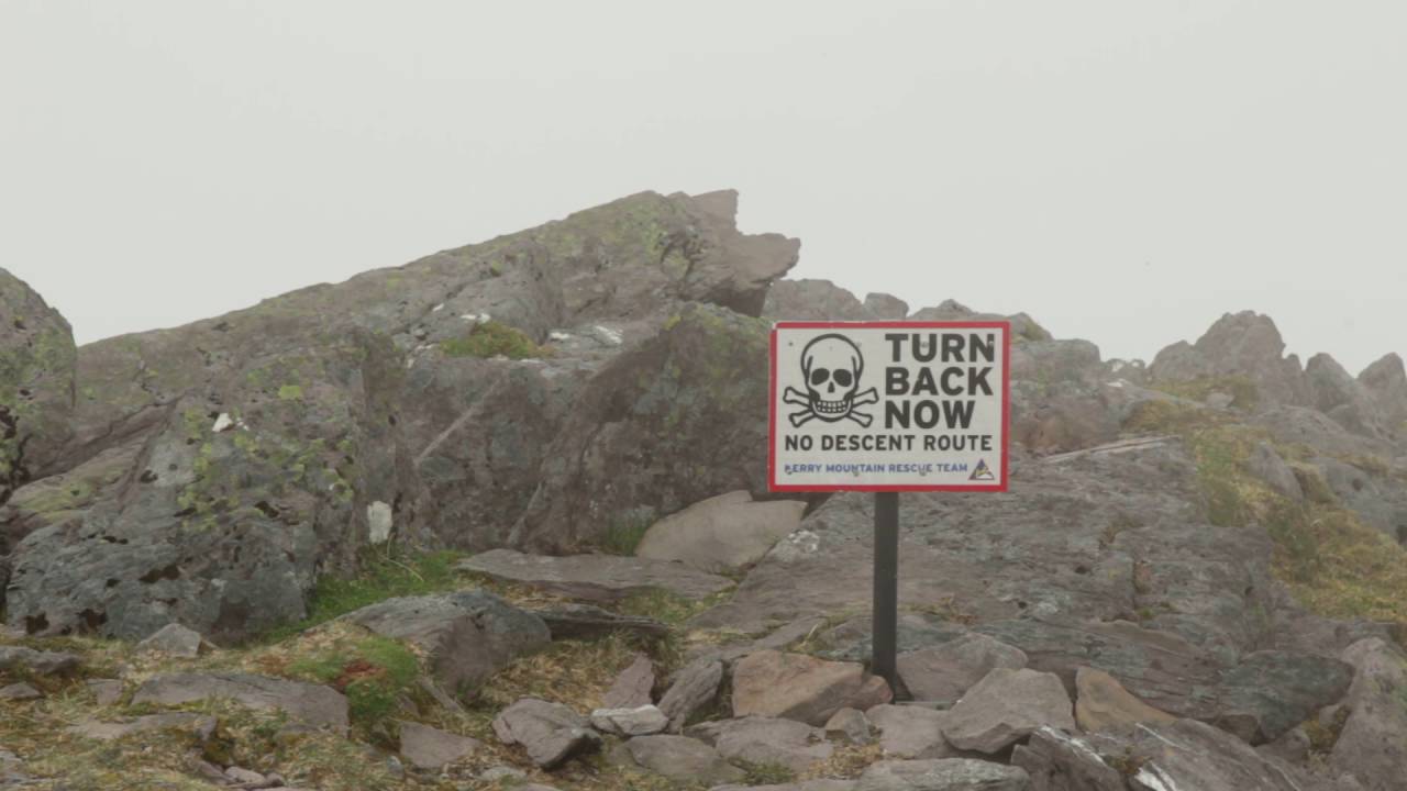 Carrauntoohil via Devil's Ladder - YouTube