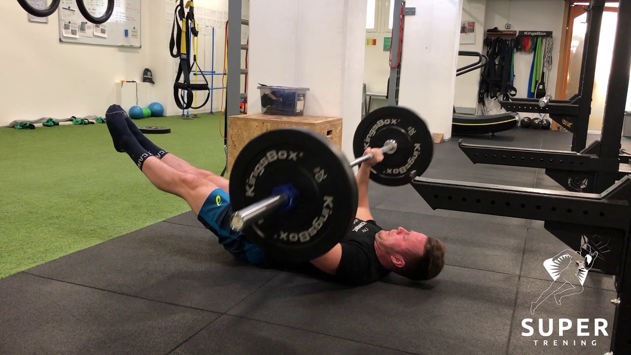 BB Hollow Body Hold Press - YouTube