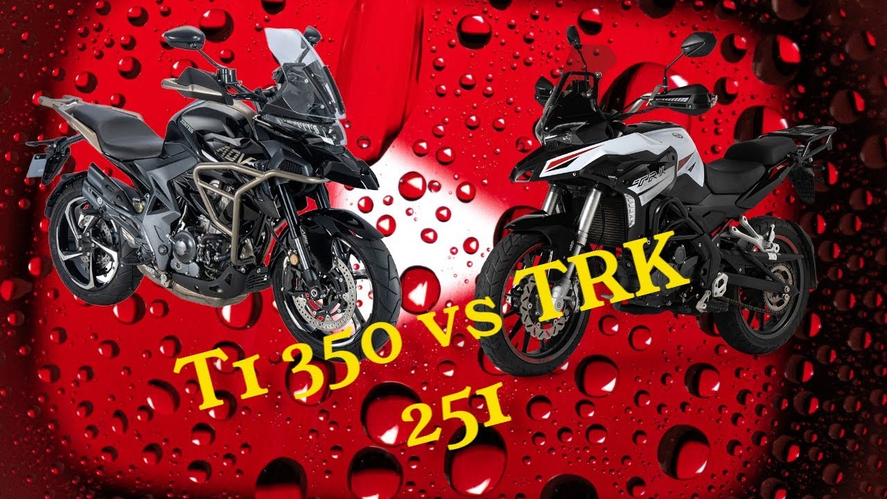 Zontes T1 350 vs Benelli TRK 251 Arena (parte 2) - YouTube