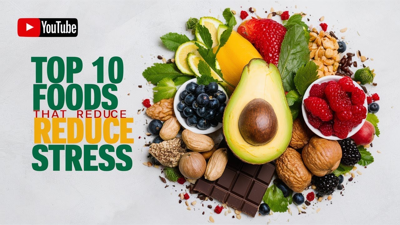 Top 10 Foods That Reduce Stress - YouTube