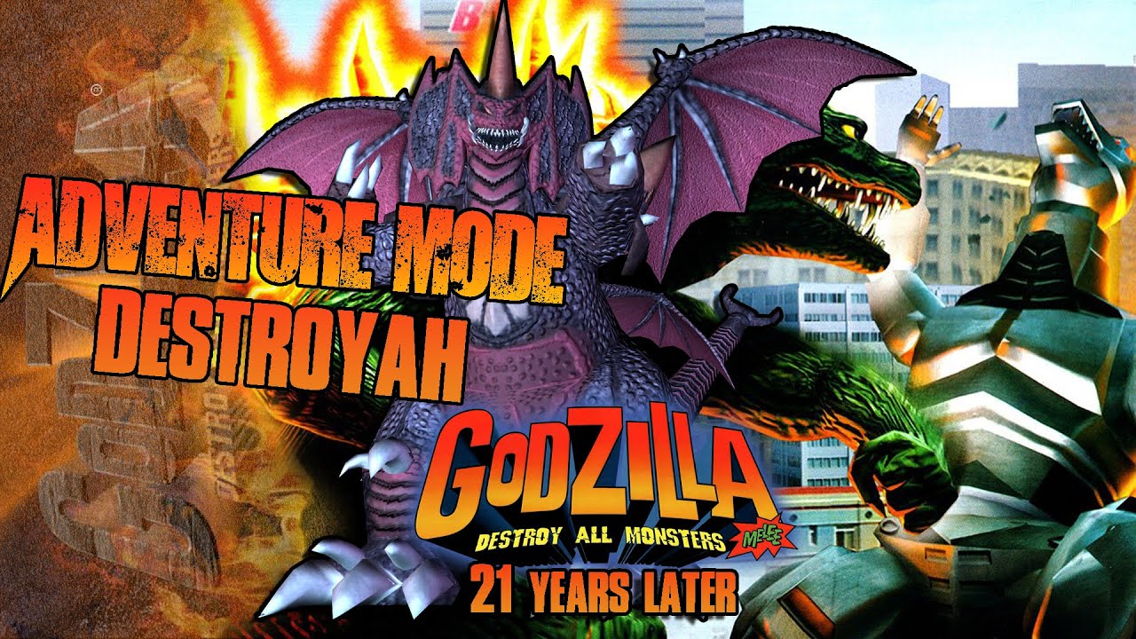 Godzilla Destroy all Monsters Melee - 21st Anniversary - Destroyah ...