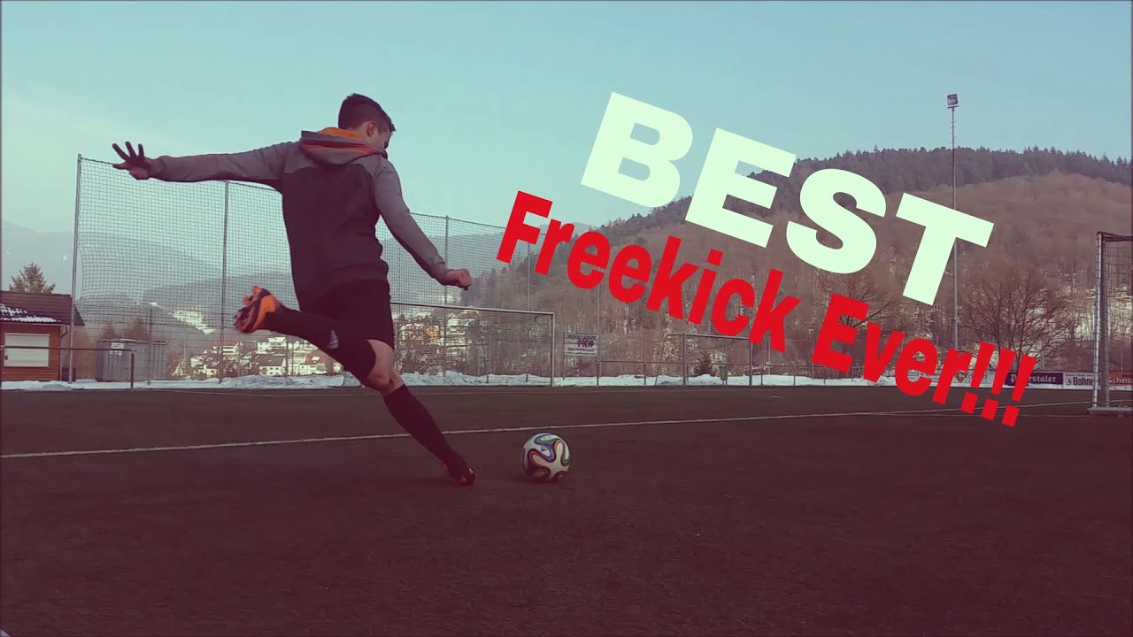 My best Freekick ever!!!! FREEKICK APPLICATION - YouTube