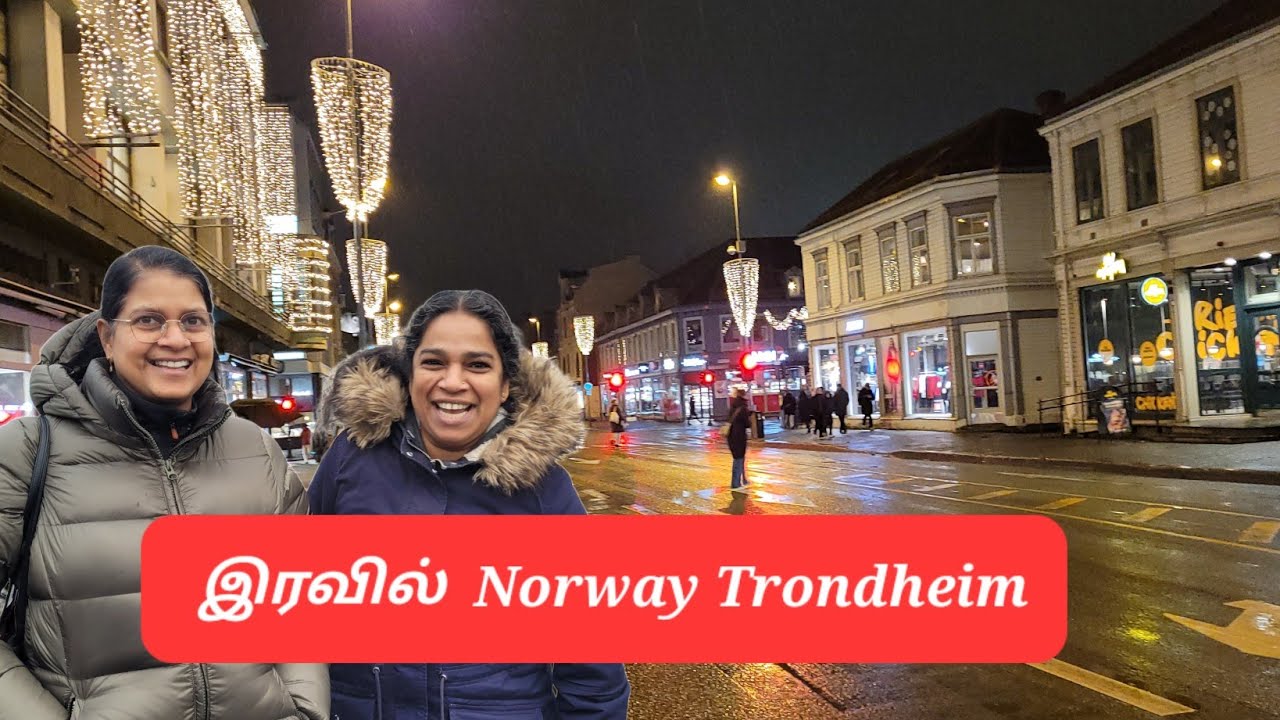 Norway (2) Trondheim night Tour | City Walking | Trip Trondheim Norway ...