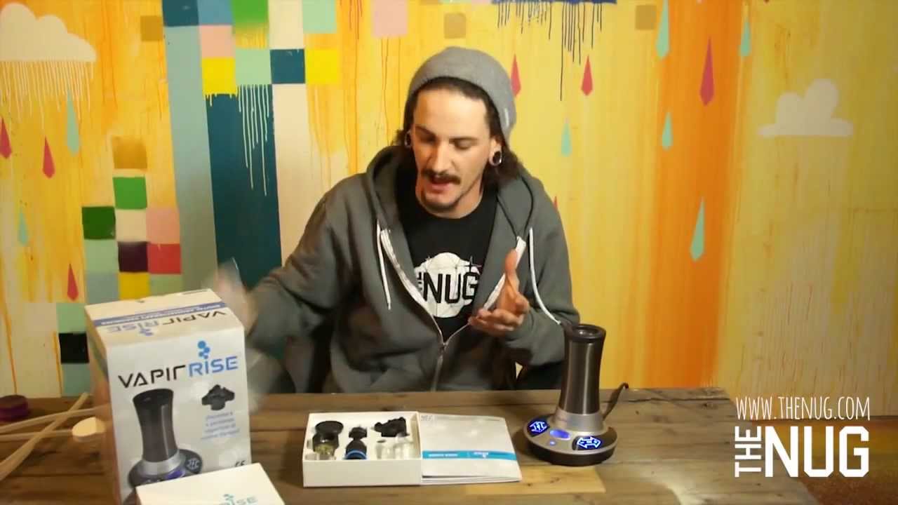 Vapir Rise Vaporizer Review Demo- Vapir Rise unboxing and demo - YouTube