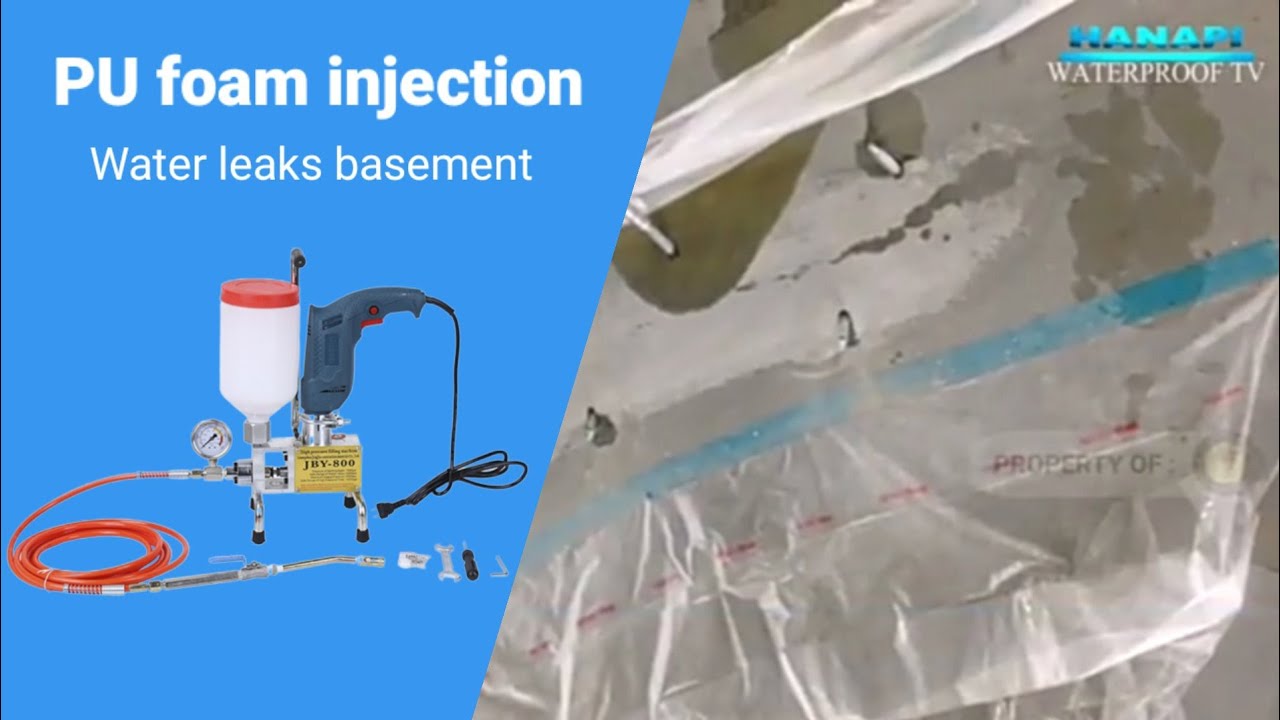 PU INJECTION GROUTING - YouTube