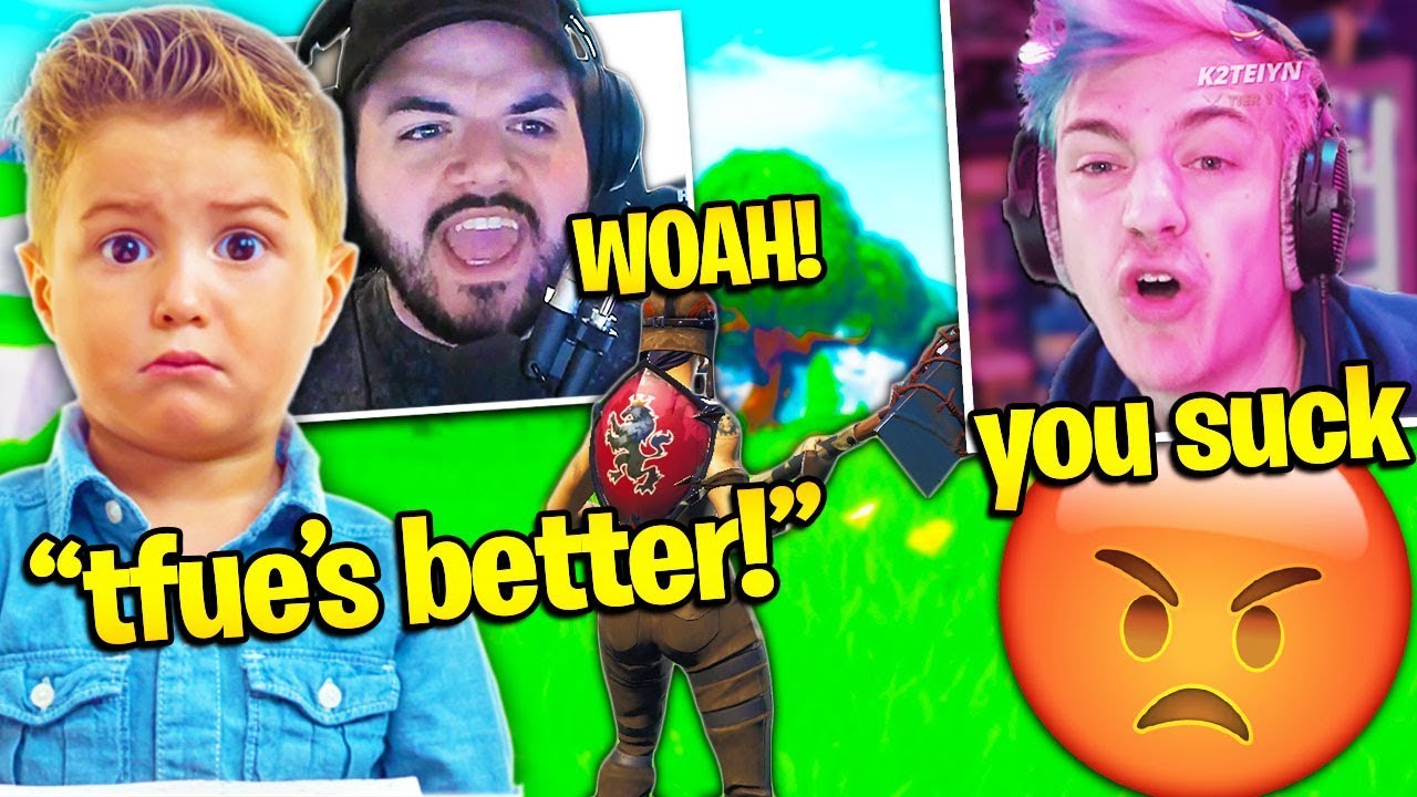 NINJA & COURAGE get *TOXIC* with CONNOR! (he's 11) - YouTube