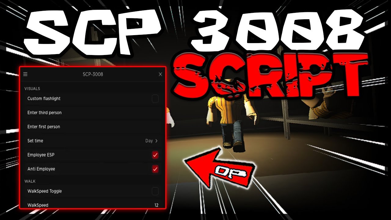 LATEST | SCP 3008 Script [FIXED] New OP Scripts - YouTube