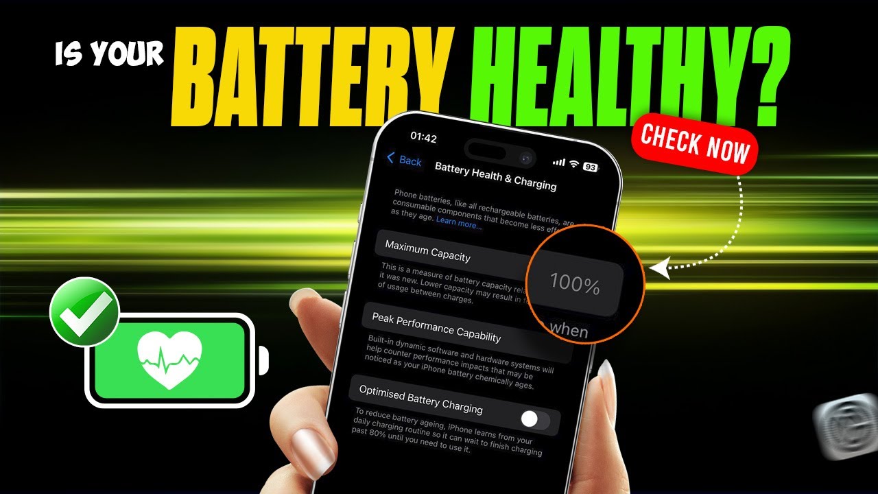 How to Check the Real Battery Health of your iPhone | Monitor iPhone ...
