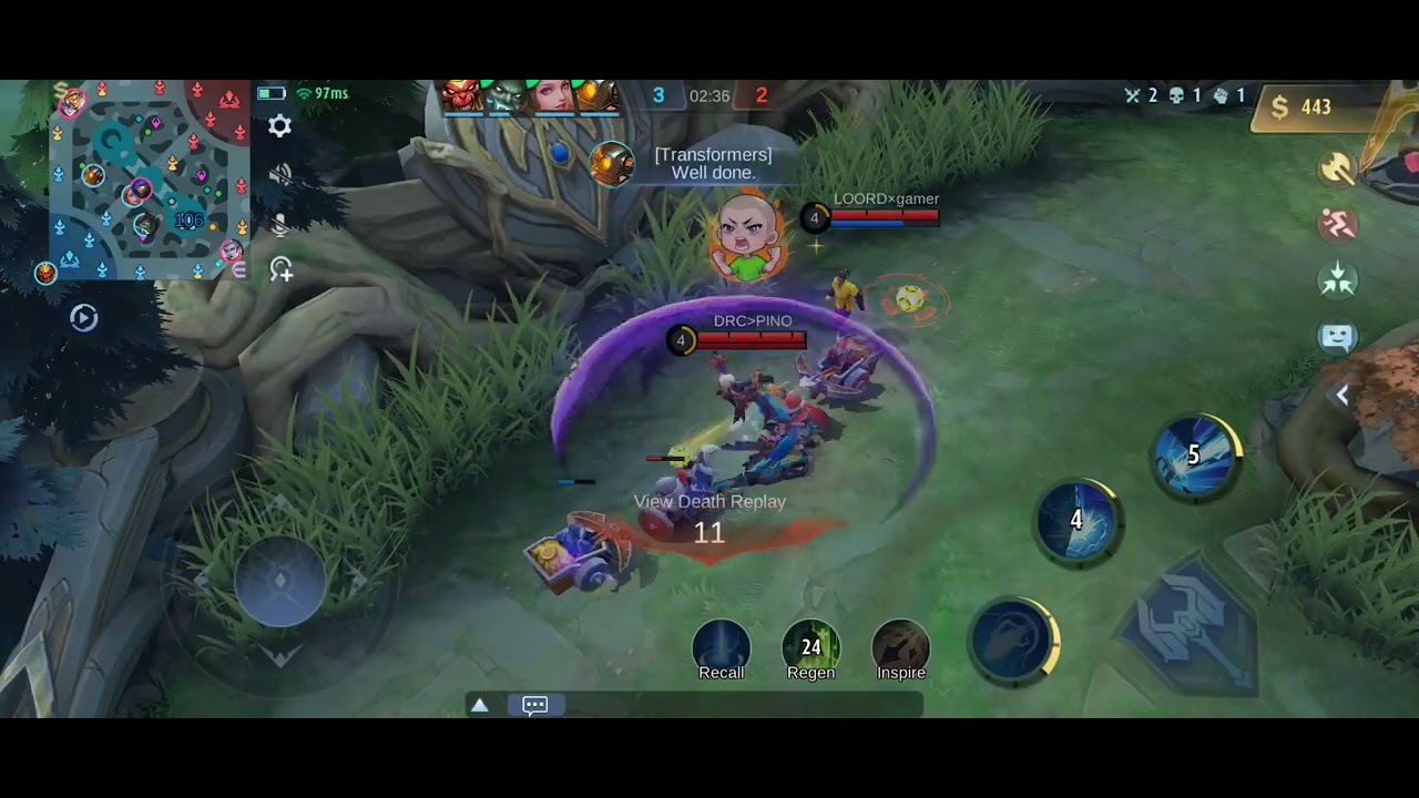 mobile legends: rank game layla gameplay - YouTube
