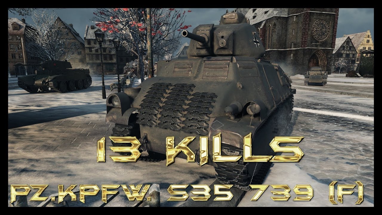 WoT Pz.Kpfw. S35 739 (f) - YouTube