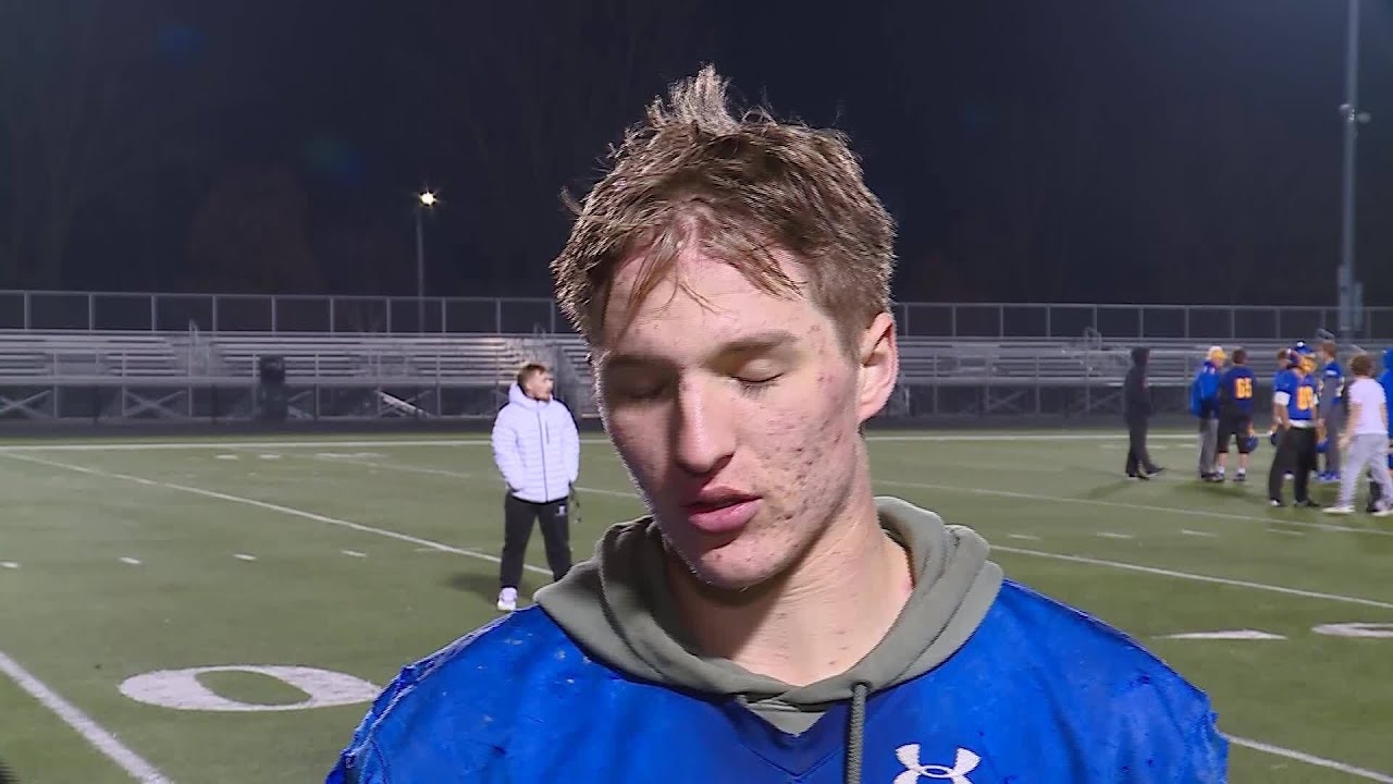 East Noble senior defensive lineman/tight end Pace Agee previews 4A ...