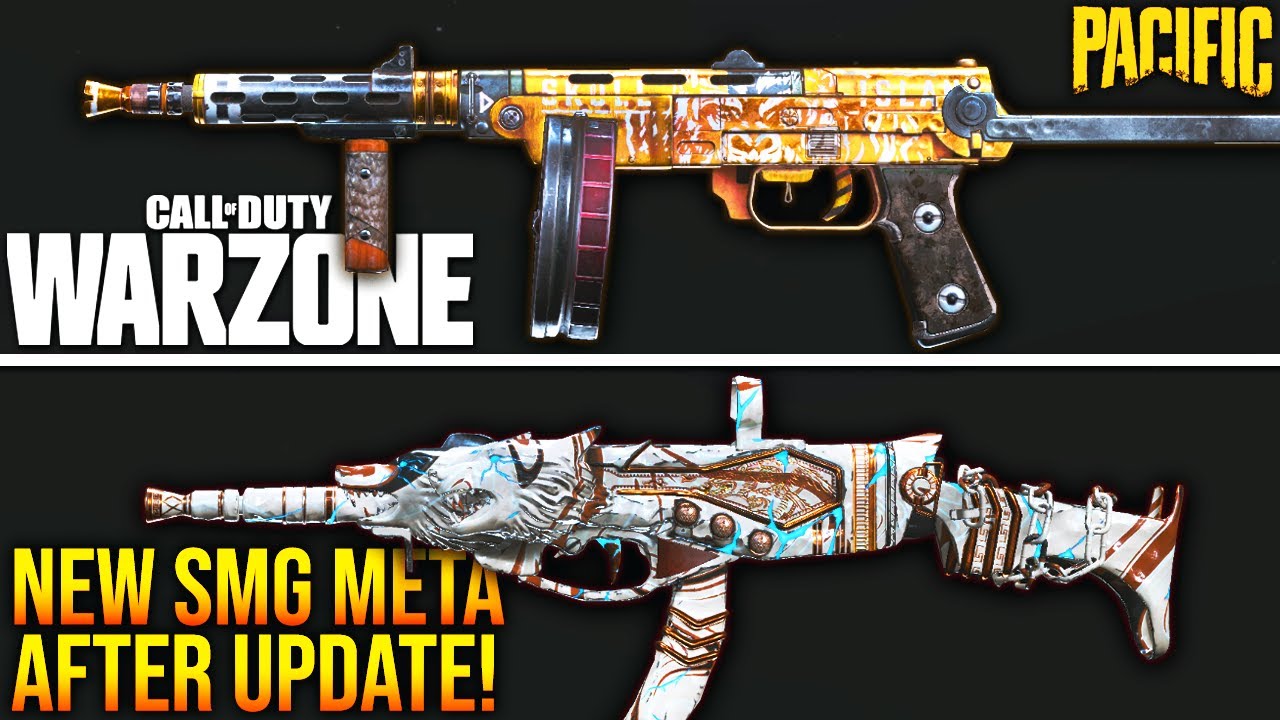 WARZONE: New BEST META SMG LOADOUTS After Update! (WARZONE Meta ...