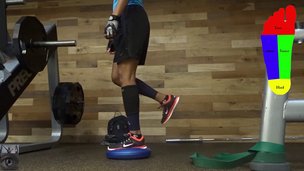 Workout & My Foot Therapy Update | single leg strength exercises - YouTube