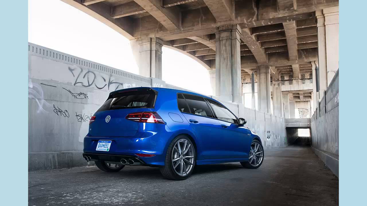 2015 Volkswagen Golf R Detail 296 hp - YouTube