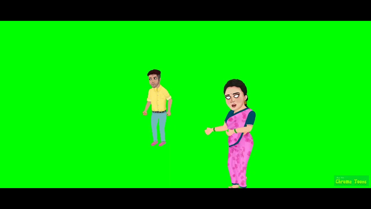 cartoon||animation ||green screen video cartoon green screen background ...
