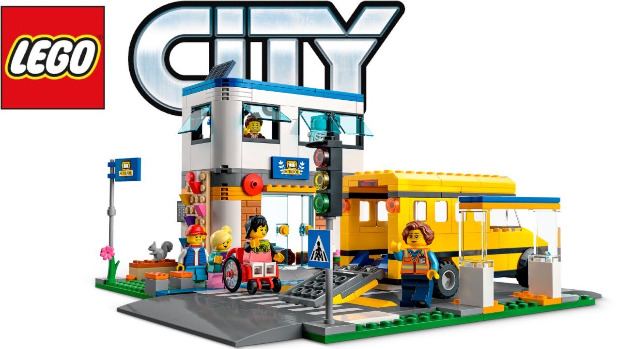 Lego school day 60329 speed build - YouTube