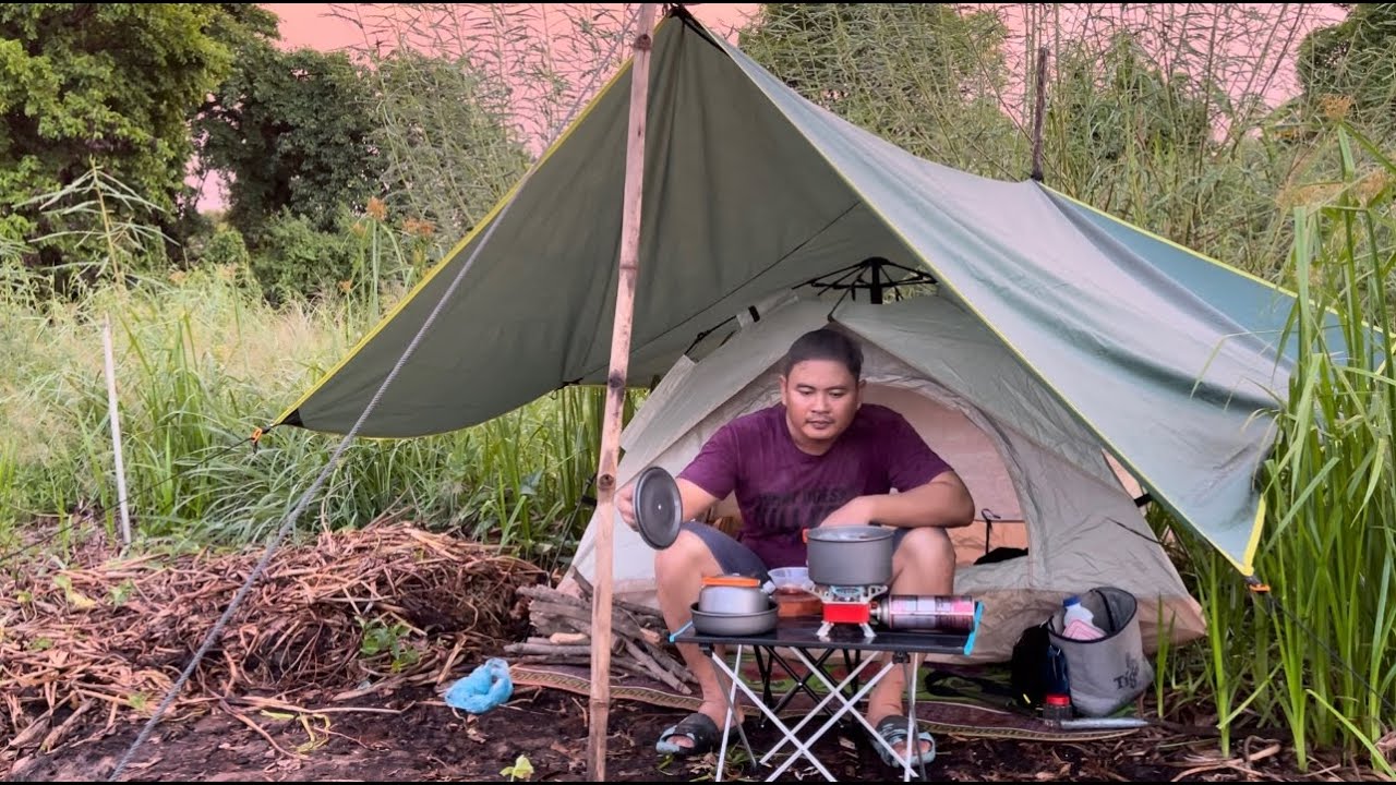 Camp alone near Trapeang Lake - YouTube