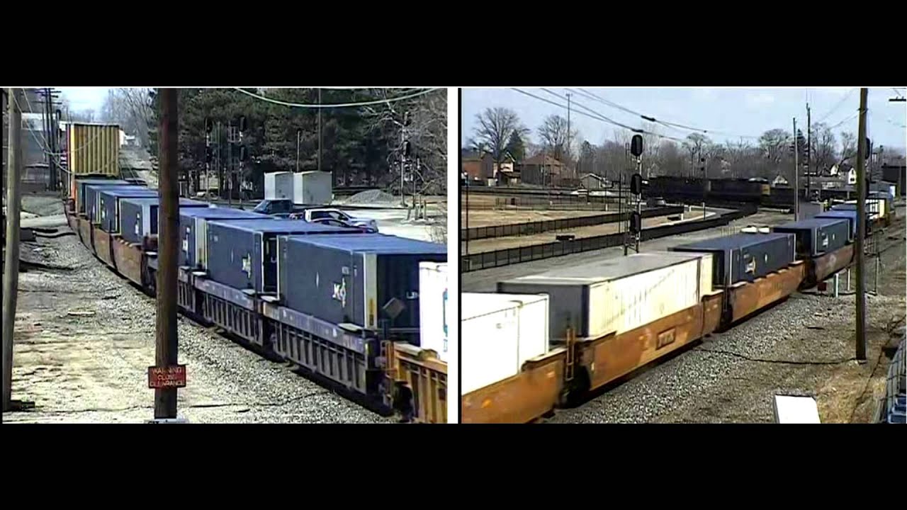 Railstream Railcam Series #24- Fostoria, OH (4/1/2014) inc. NKP ...