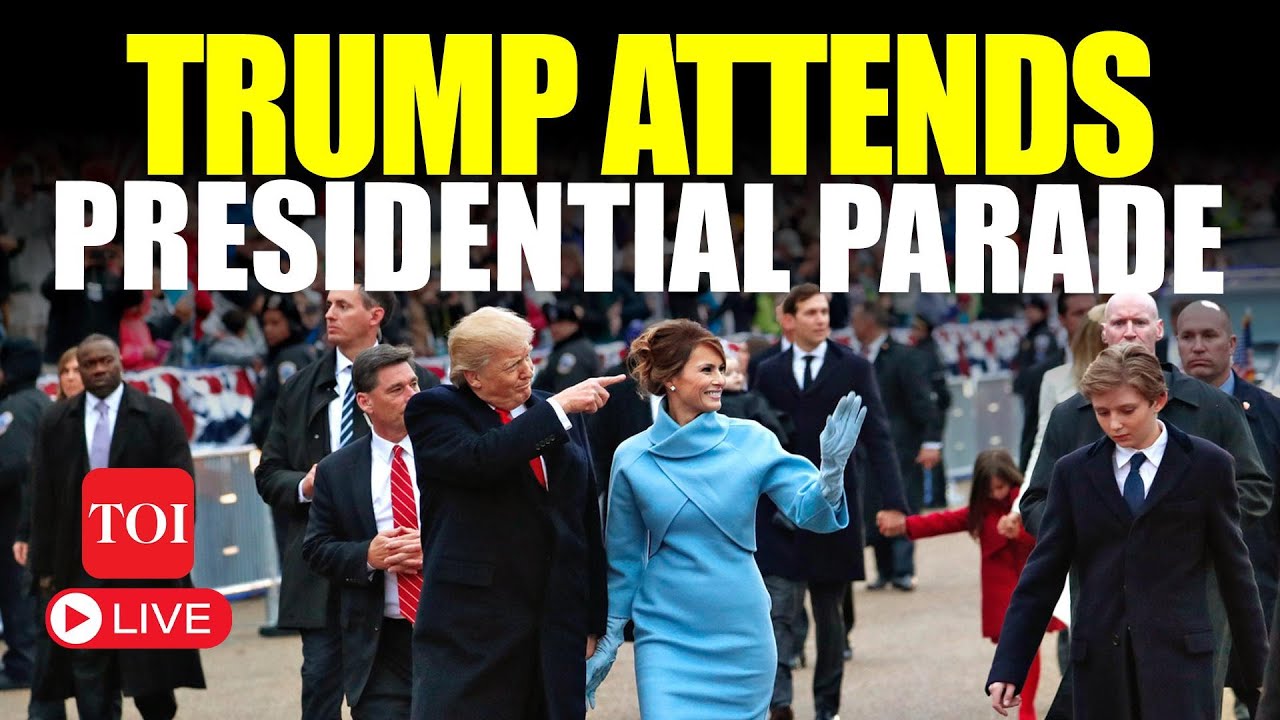 LIVE: Trump Attends Presidential Parade After Taking Oath As 47th ...